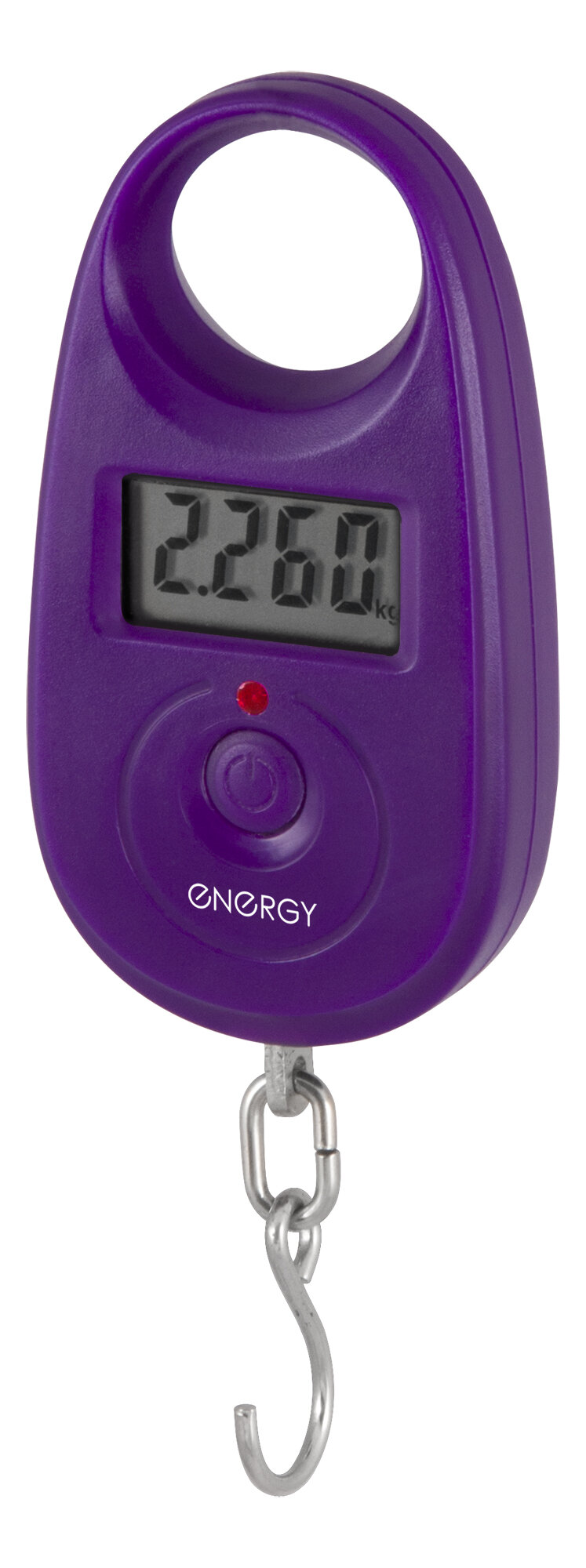 Безмен электронный ENERGY BEZ-150, максимальный вес: 25 кг, фиолетовый