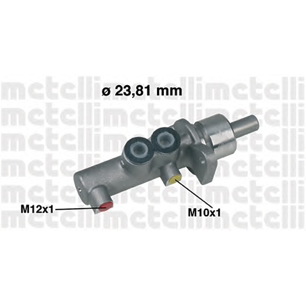 METELLI 05-0378 (3495649 / 3495649558020 / 558020) главный тормозной цилиндр (23 81 mm)