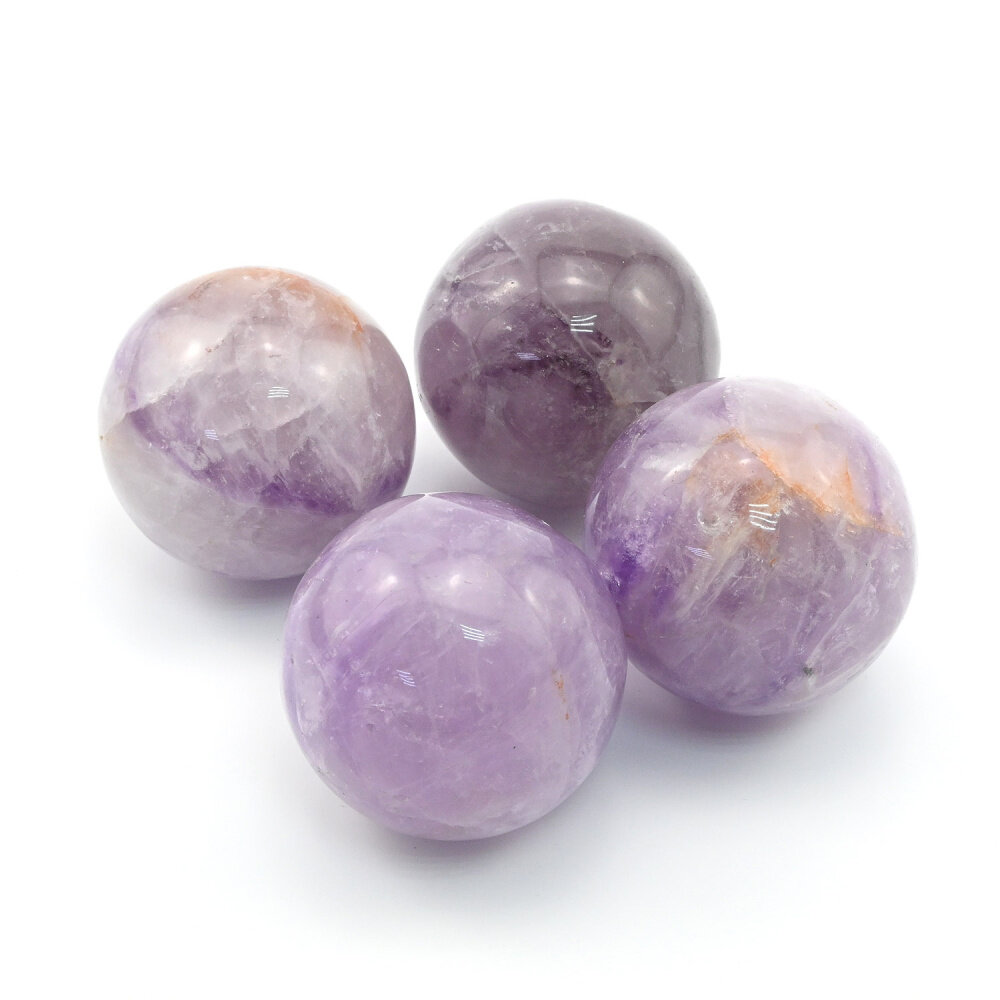 Шар из аметиста, диаметр 50-52мм, 195гр, сорт 2 .