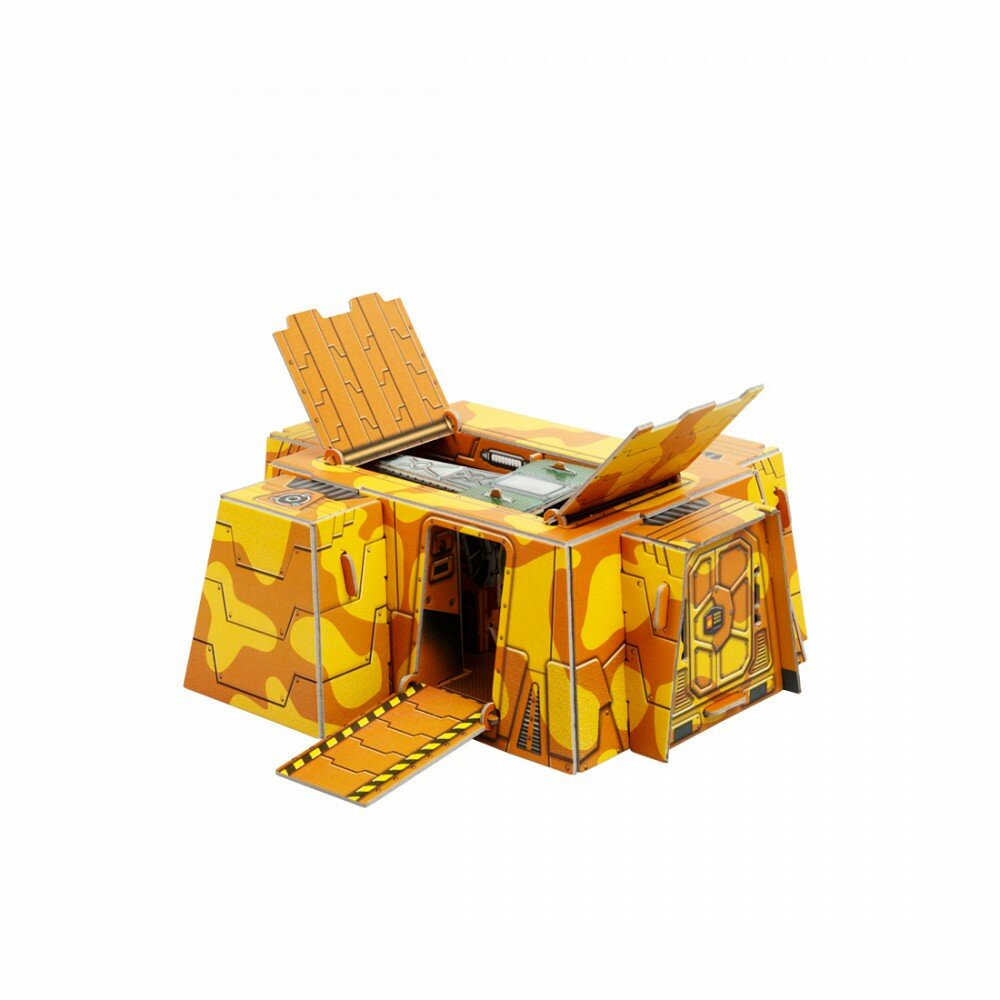 Сборная модель Умная Бумага Игра без правил Станция наблюдения (Бункер + Радар) (456) 1:35