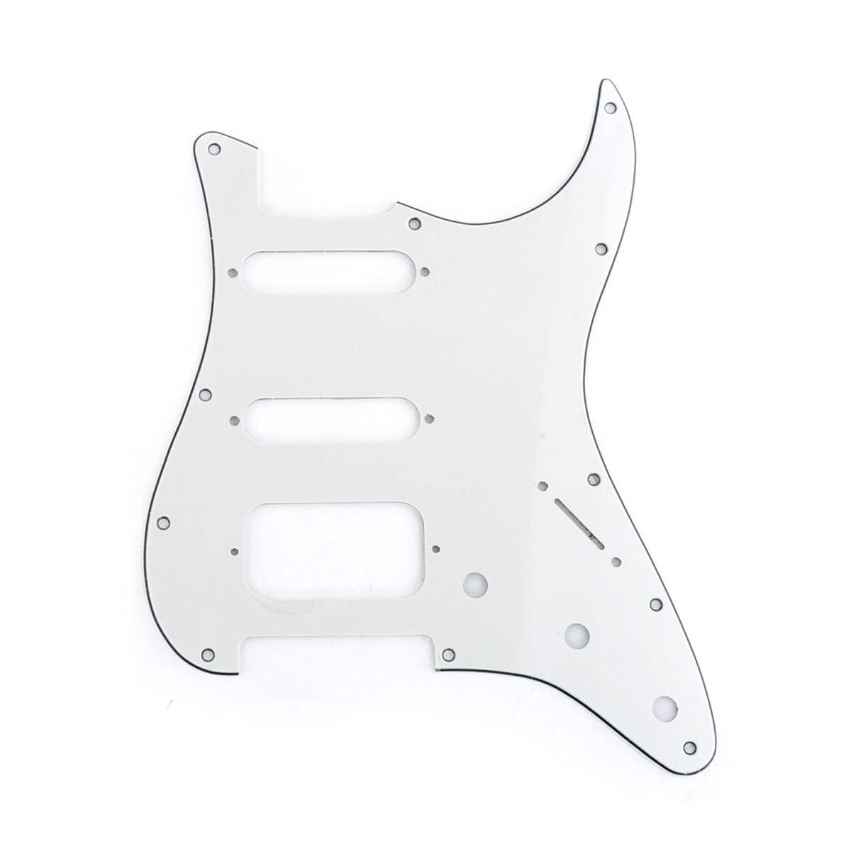 Панель HSS для оригинального Fender Stratocaster US/Mexico, Musiclily MX1385AW, состаренная белая