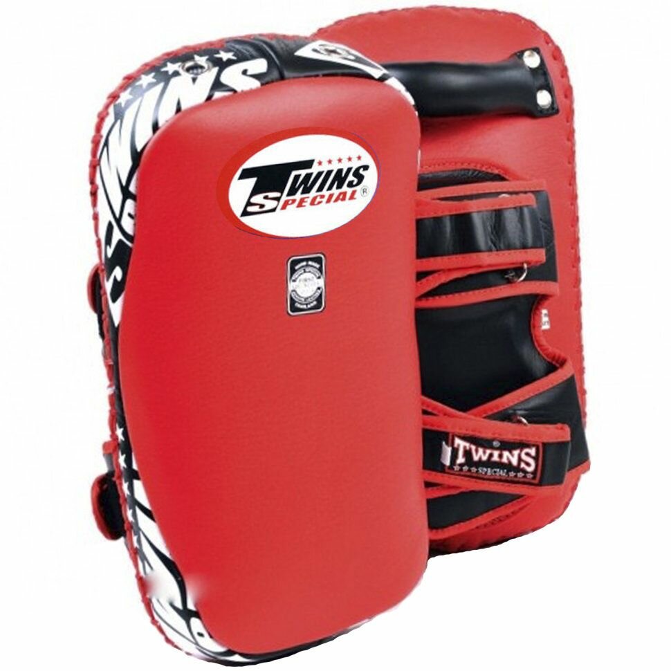 Тайские Пэды Twins Special KPL12 красные - L размер