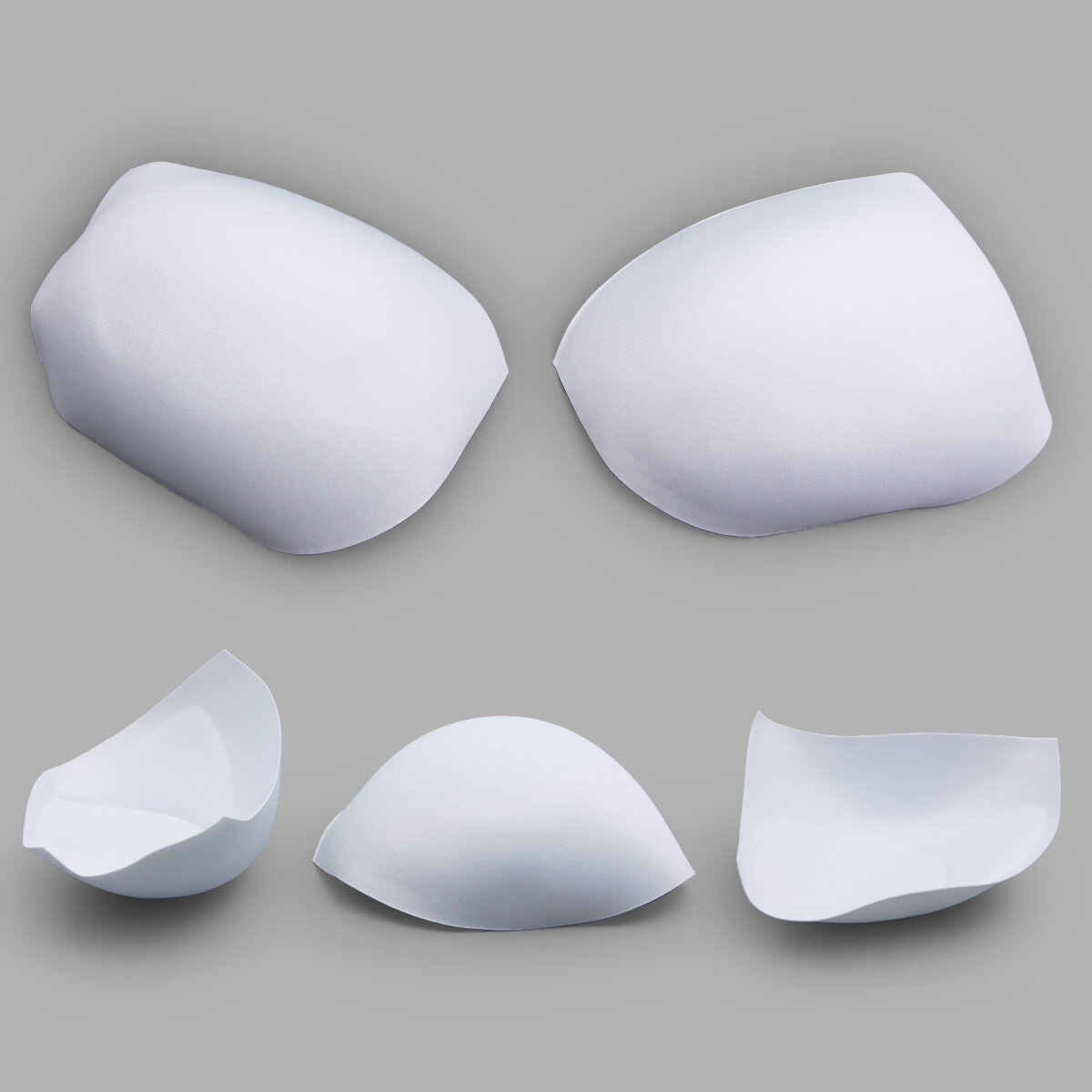 Чашечки для бюстгальтера с 'острым' уступом, эффект Push-up, Айрис, 3110, размер 42 (белый), 10 пар