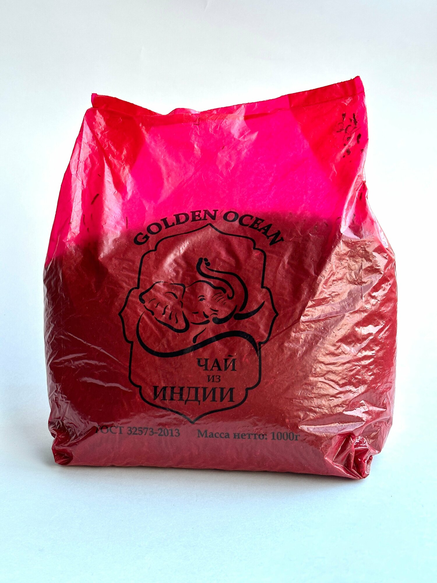 Чай черный, листовой, индийский, высший сорт, GOLDEN OCEAN, 1000гр