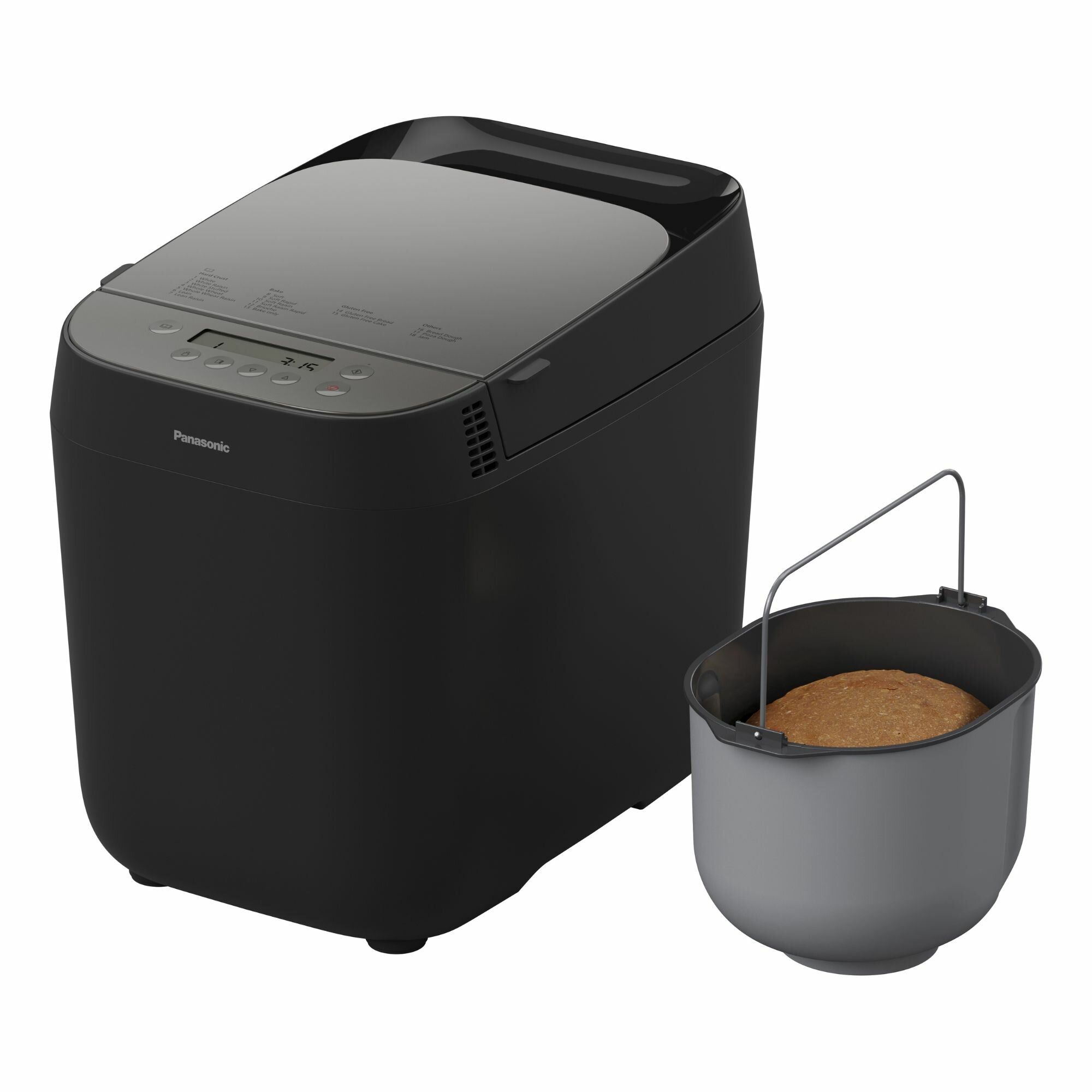 Хлебопечка Panasonic SD-ZP2000 хрустящая корочка, 18 программ, таймер, черный
