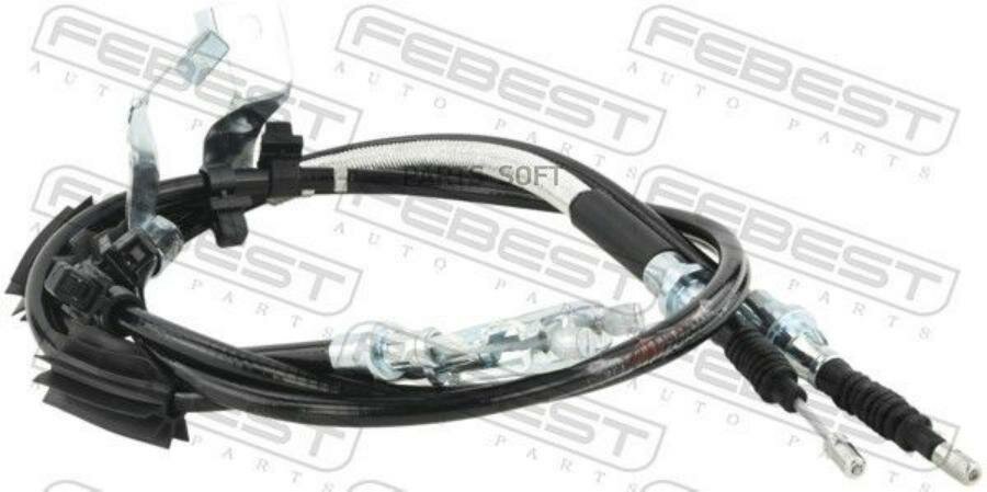 21100ECCS18 FEBEST Трос ручного тормоза FORD ECOSPORT 2013- пер.
