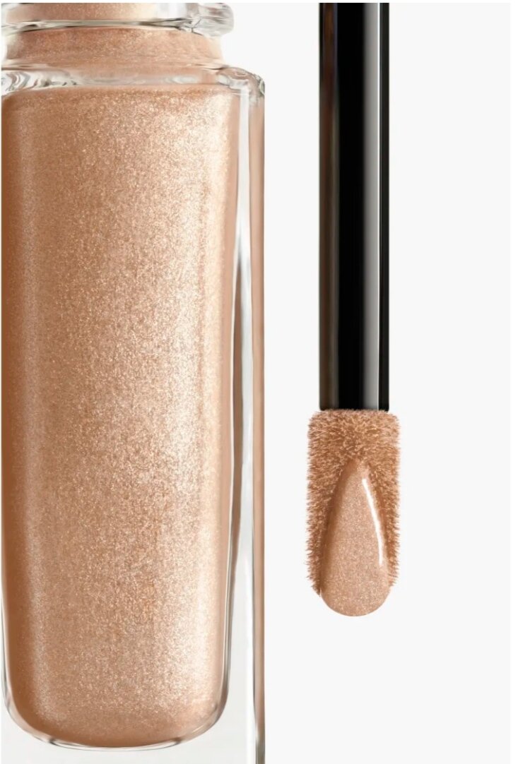 Жидкие тени для век CHANEL Ombre Première Laque 6 мл | Стойкие | Металлический эффект | Тон 22 Rayon