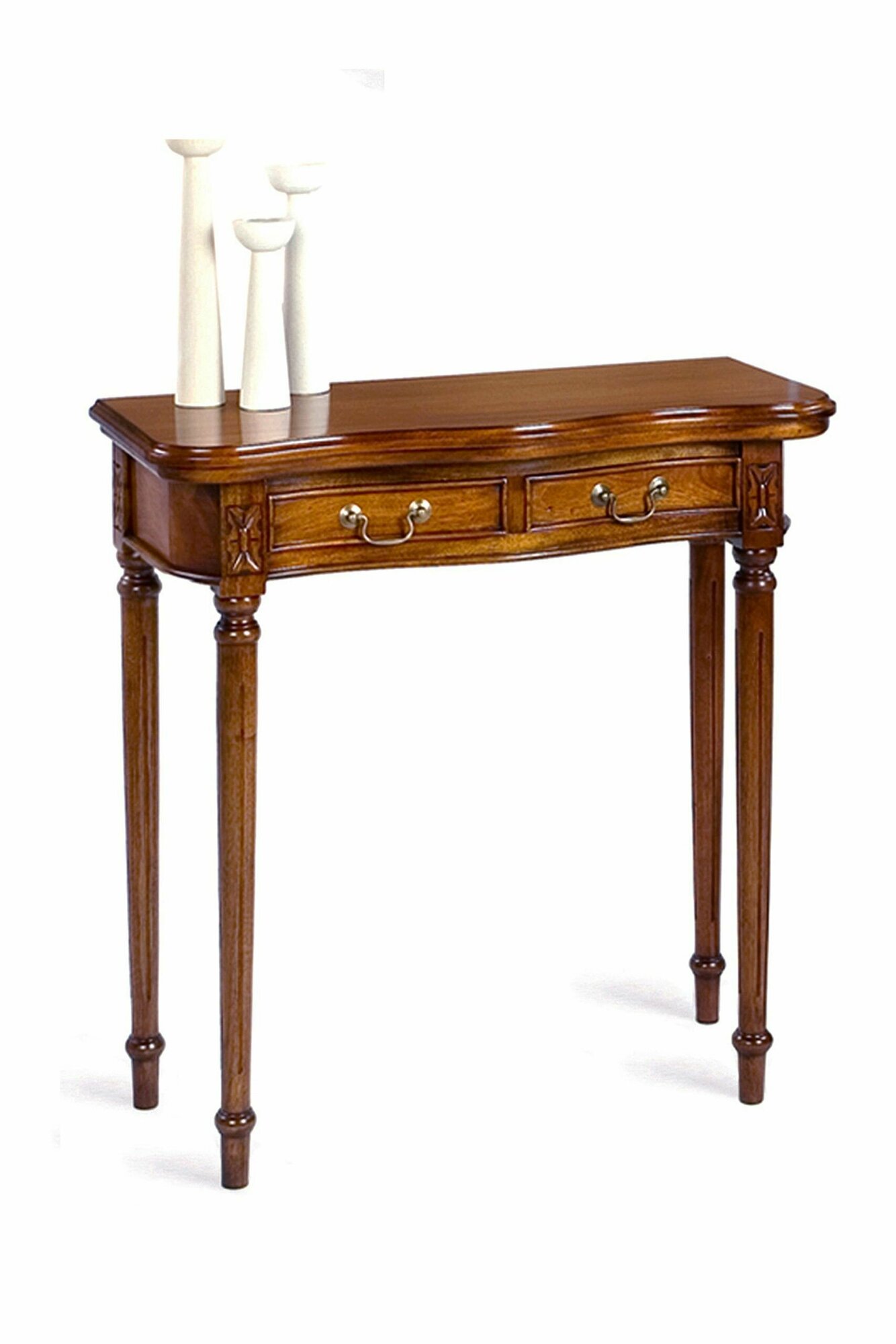 Консоль PCT 62 Индонезия из массива красного дерева 75х87х36см