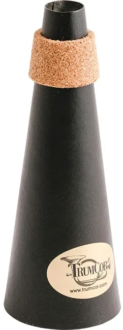Trumpet mute TrumCor Super Stealth - Ultra-soft and silent mute with even response. For Bb and C trumpets with normal bell