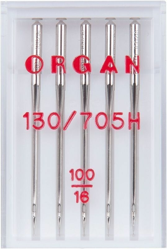 Иглы Organ универсальные № 100 5 шт. 130/705H
