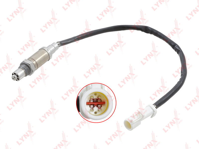 Датчик кислорода LYNXauto DM-2075. Для FORD форд 1.6-5.4 Cougar 00/Courier 08-13/Ecosport 08-12/Fiesta 05-14/Focus(Фокус) I, II 02>/Fusion 02-12/Ka 08