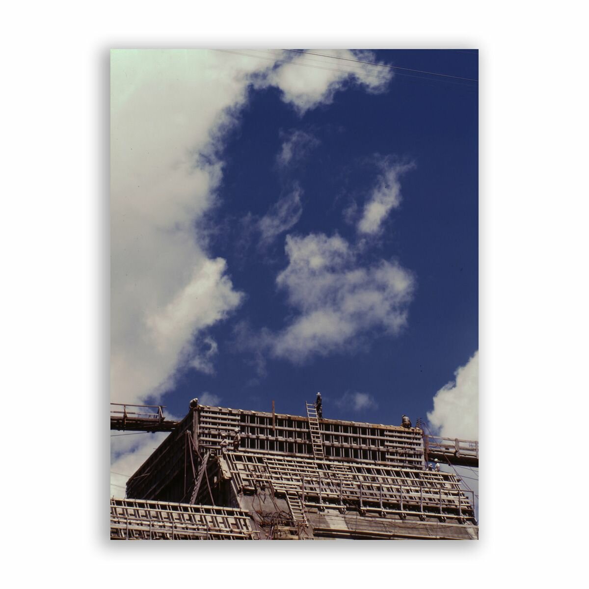 Постер, плакат на бумаге / Американские индустриальные ретро фотографии / Размер 30 x 40 см