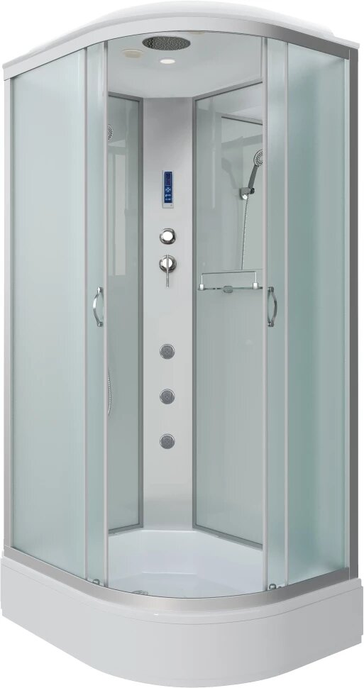 Душевая кабина 100x80x220 см Niagara NG-33084-14LF матовое