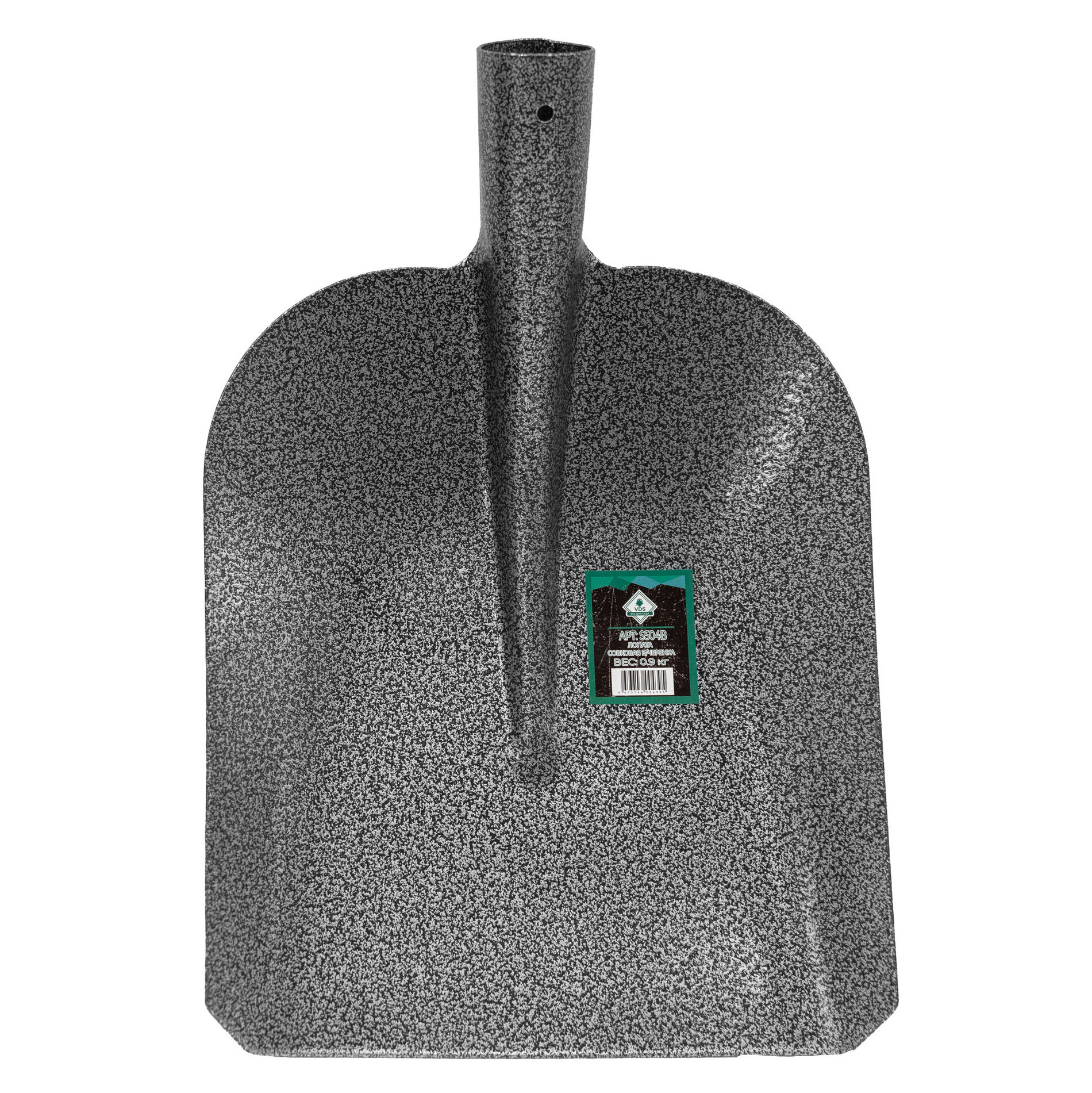 Лопата VDS, совковая, сталь, бесцветная порошковая краска, 350x240 мм