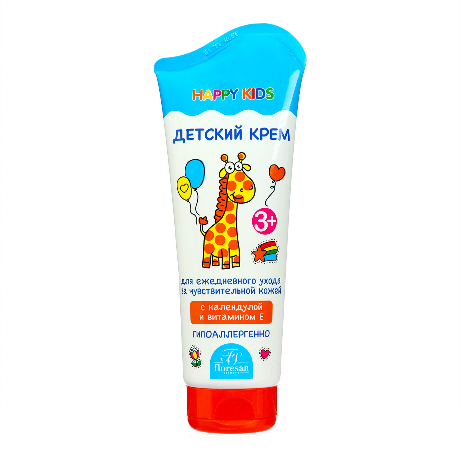 Крем детский, гипоаллергенный Floresan «с Экстрактом календулы и витамином Е » 200 мл