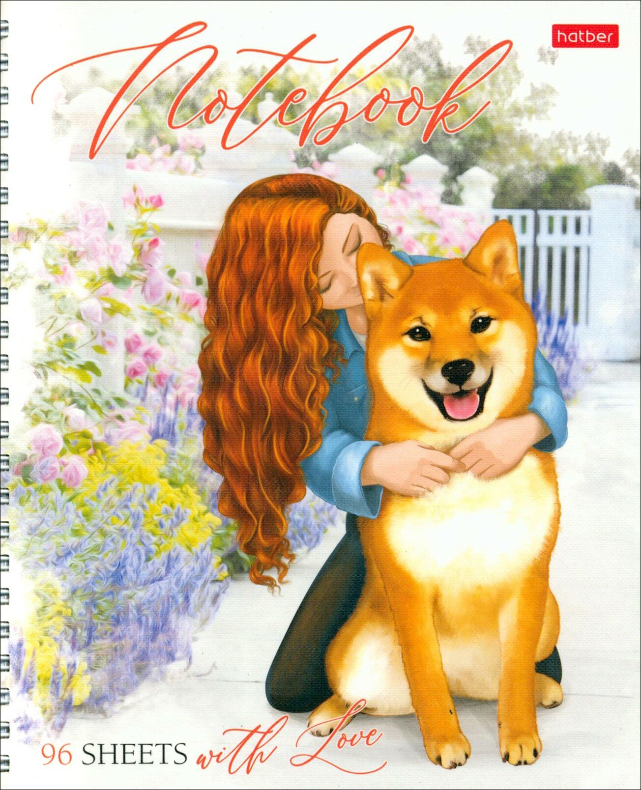 Тетрадь Мой верный друг, А5, 96 листов, клетка, в ассортименте