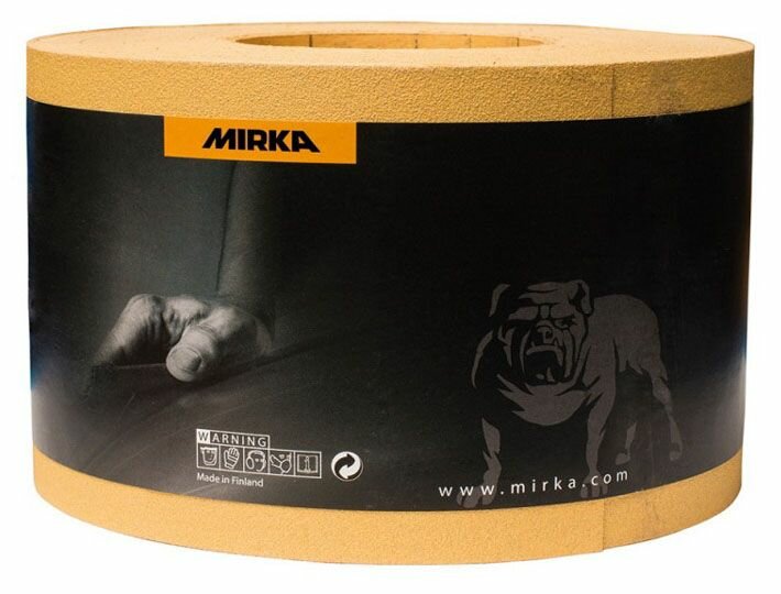 Мирка мирокс бумага наждачная Р60 115х50000мм ( рул. 5,75 кв. м.)