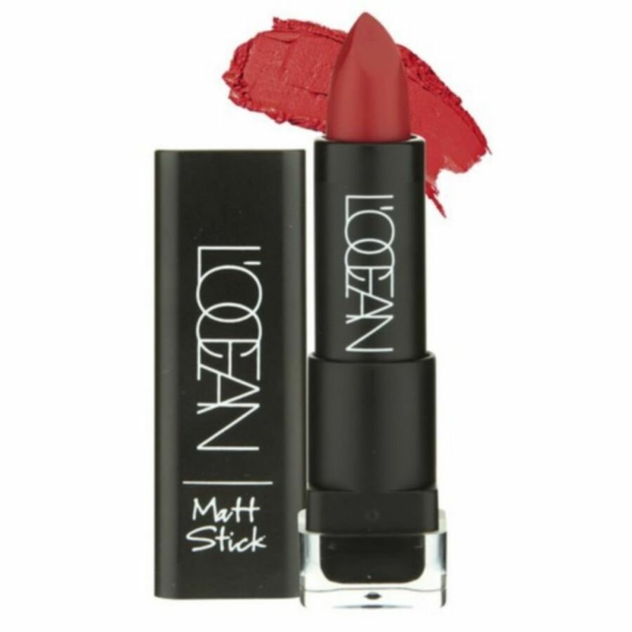 Матовая помада для губ L’ocean Matte Stick 04 Red moon, 3,3 г
