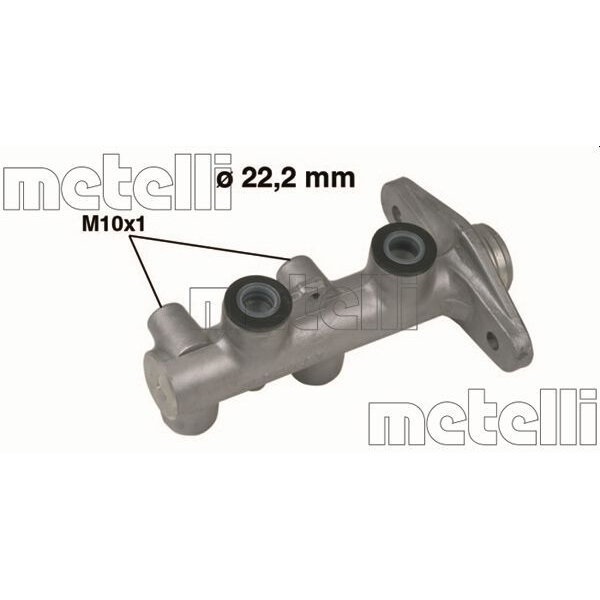 Цилиндр тормозной главный для автомобиля Hyundai, METELLI 05-0649 (1 шт.)