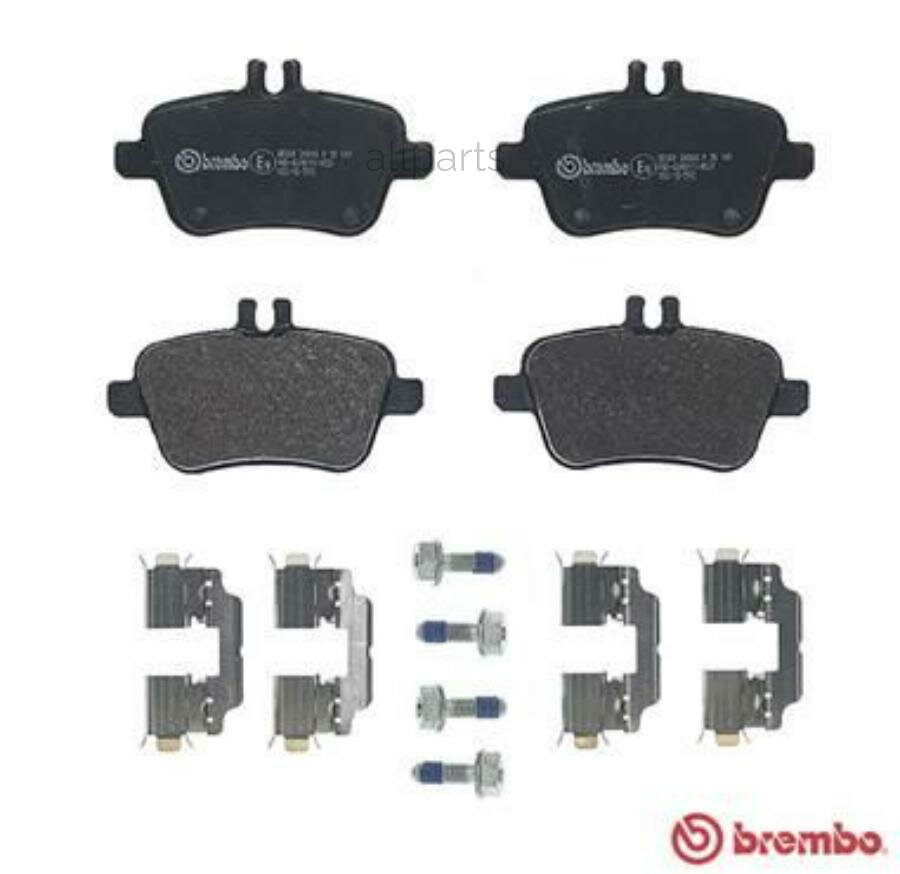 BREMBO P50140 Колодки торм. зад.