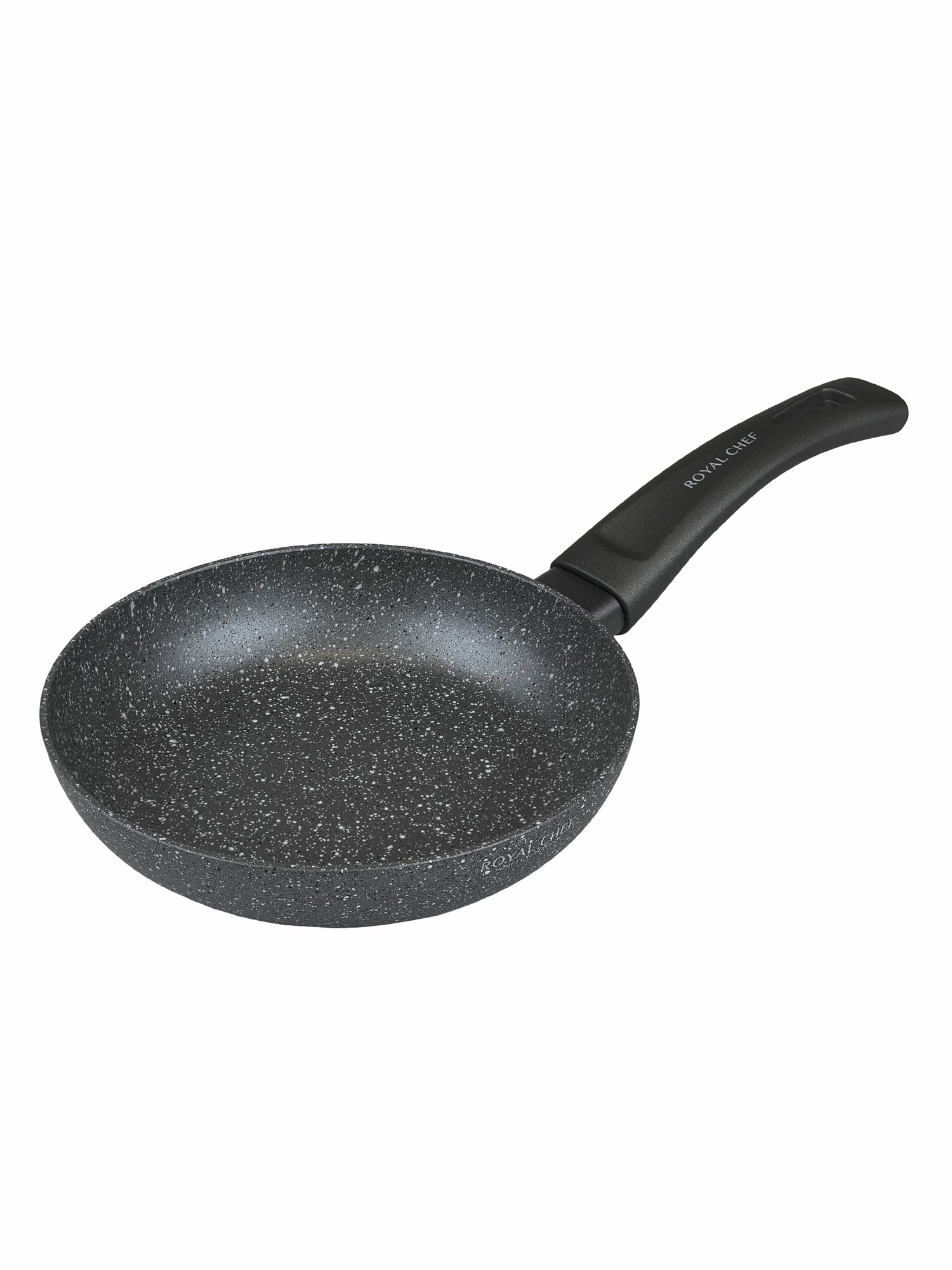 Сковорода без крышки 18см Royal chef RC-30118 GRY