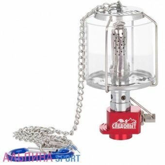 Лампа Следопыт PF-GLP-S03 Северное сияние, газ, стекло, рассеиватель, для горелки, с регулятором пламени