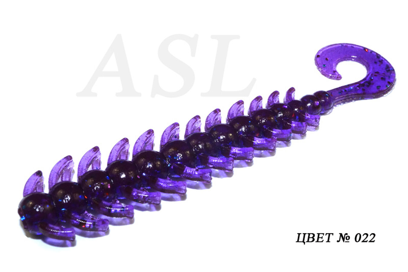 Силиконовая приманка ASL "Бакси" цвет №022, L- 5см (2"),10шт/уп