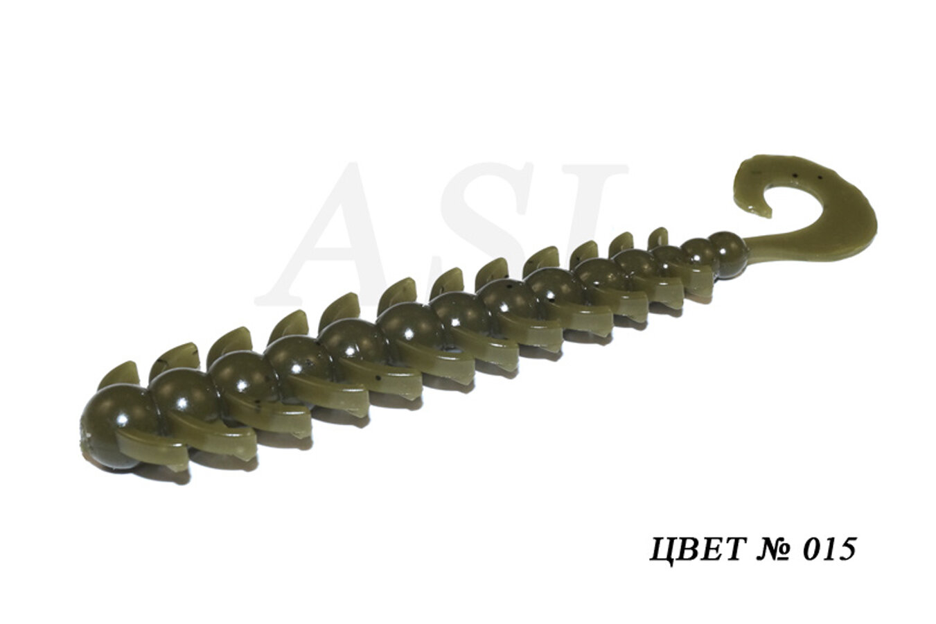 Силиконовая приманка ASL "Бакси" цвет №015, L- 5см (2"), 10шт/уп