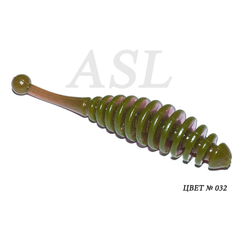 Силиконовая приманка ASL "Бу-Бу" цвет №032, L- 5см (2"), 10шт/уп