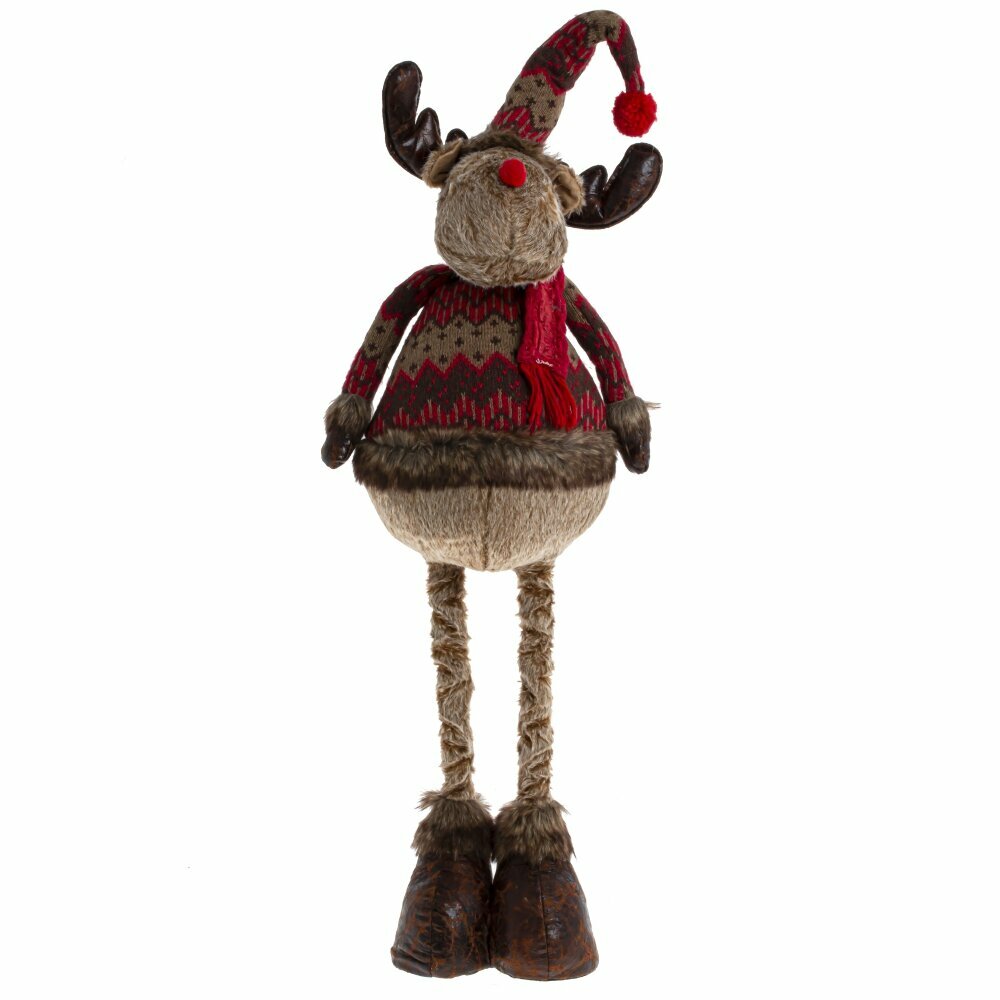 Игрушка набивная "Олень" (телескоп ноги), L26 W17 H97/45 см