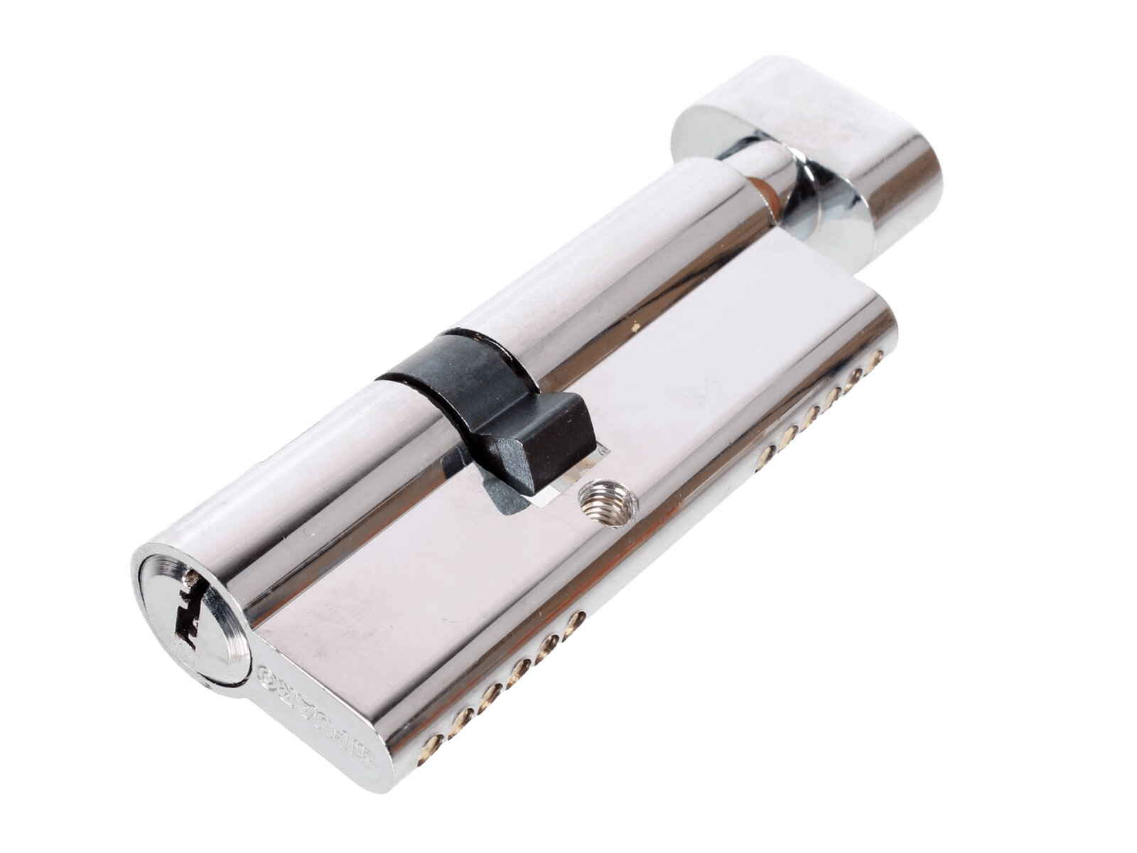 Цилиндровый механизм FUARO (200 ZM/80) 2000ZMKnob80(30+10+40) CP хром 5Key с вертушкой (40359)