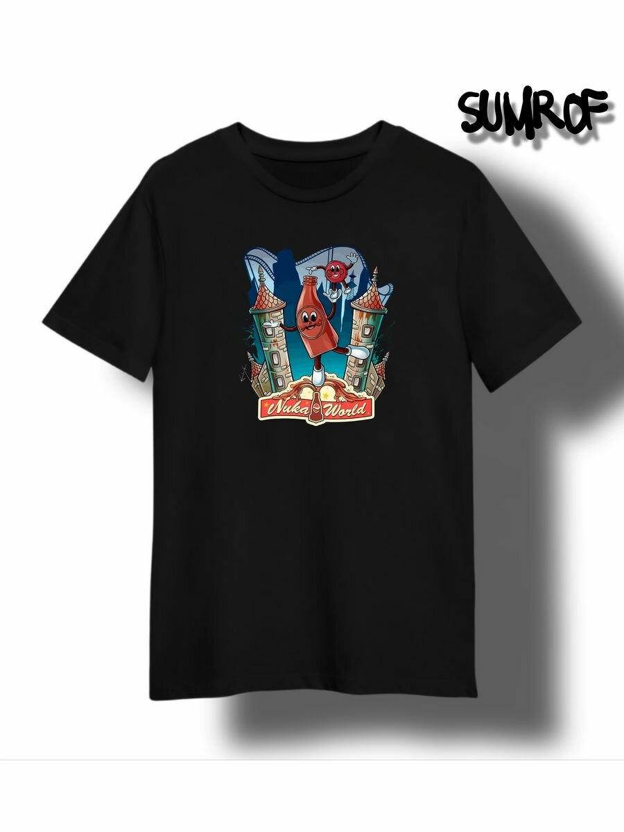 Футболка fallout нука кола