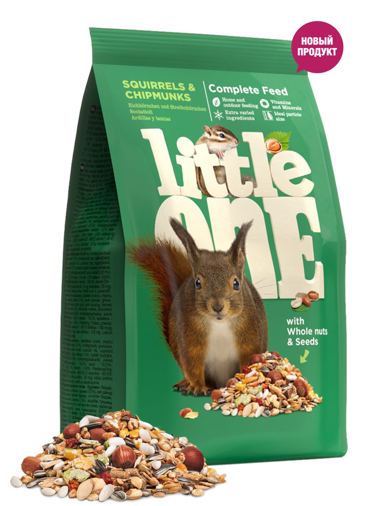 Корм Little One для белок и бурундуков 400г