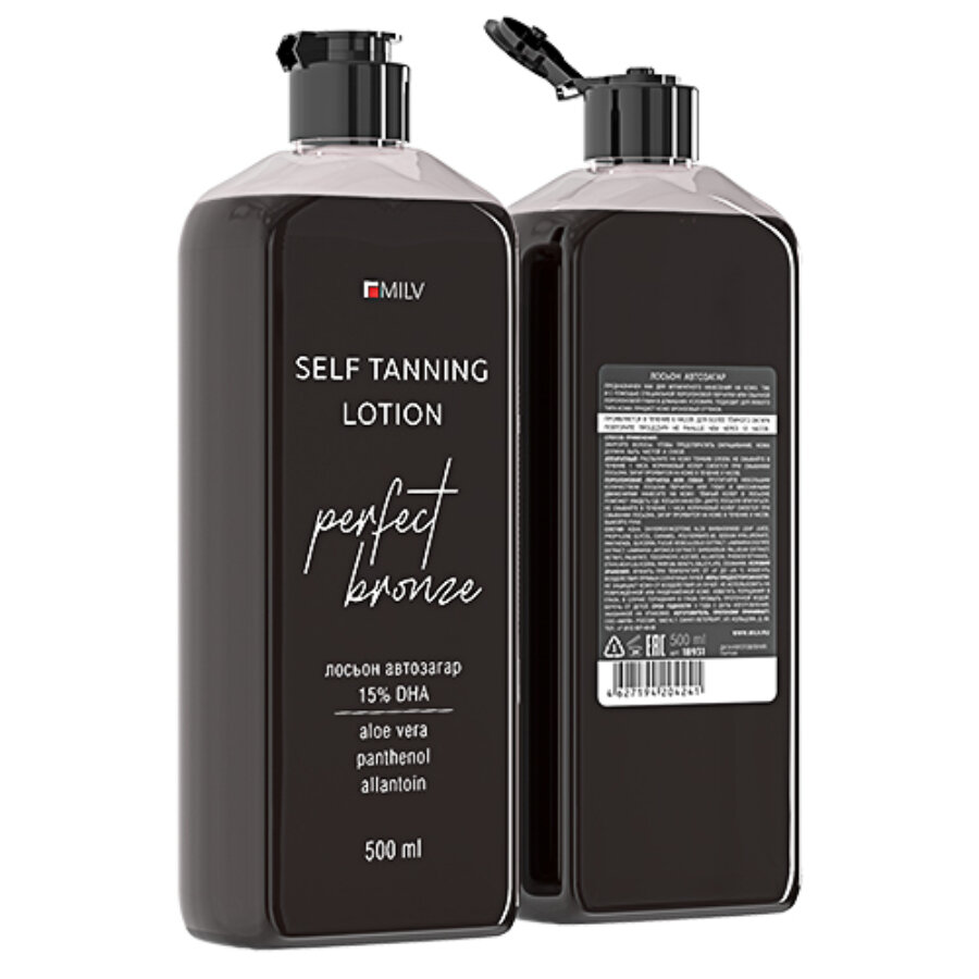 Лосьон-автозагар для тела Milv, 500 мл