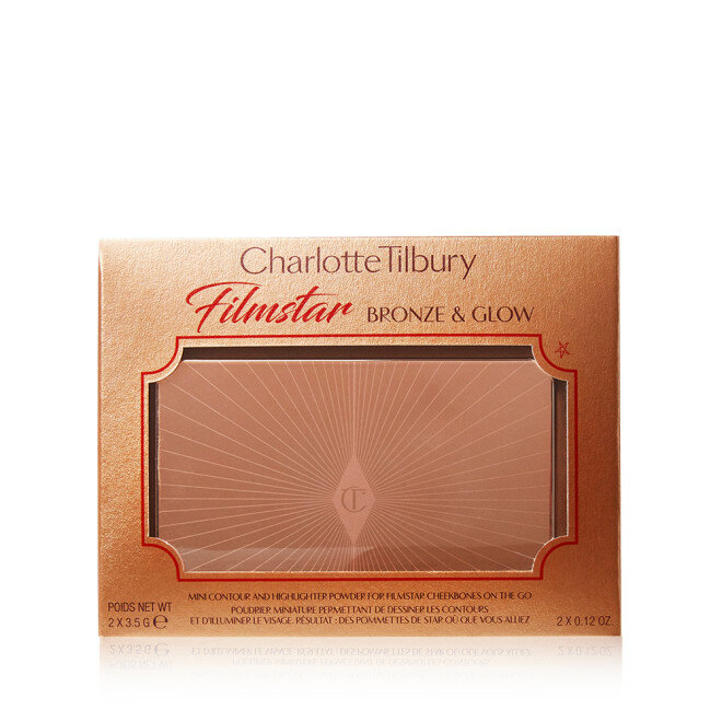 Палетка для лица Charlotte Tilbury MINI FILMSTAR BRONZE AND GLOW LIGHT TO MEDIUM