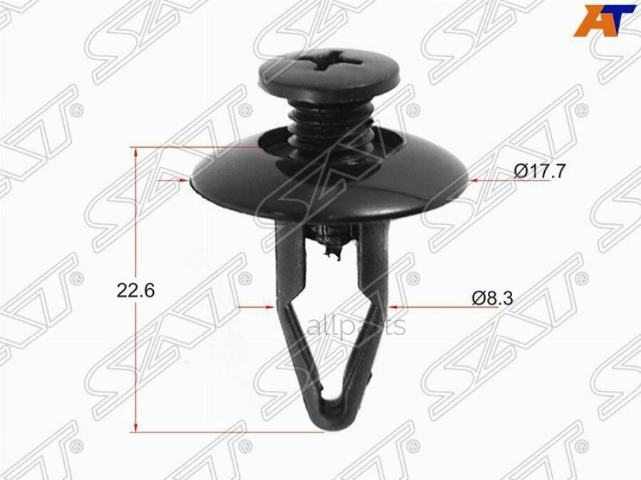 SAT ST-KJ-1726 Клипса подкрылка FORD/MAZDA (Продажа по 10шт)