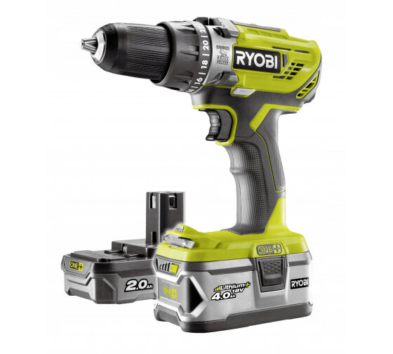 Ударная дрель-шуруповерт Ryobi ONE+ R18PD3-242S 5133003820