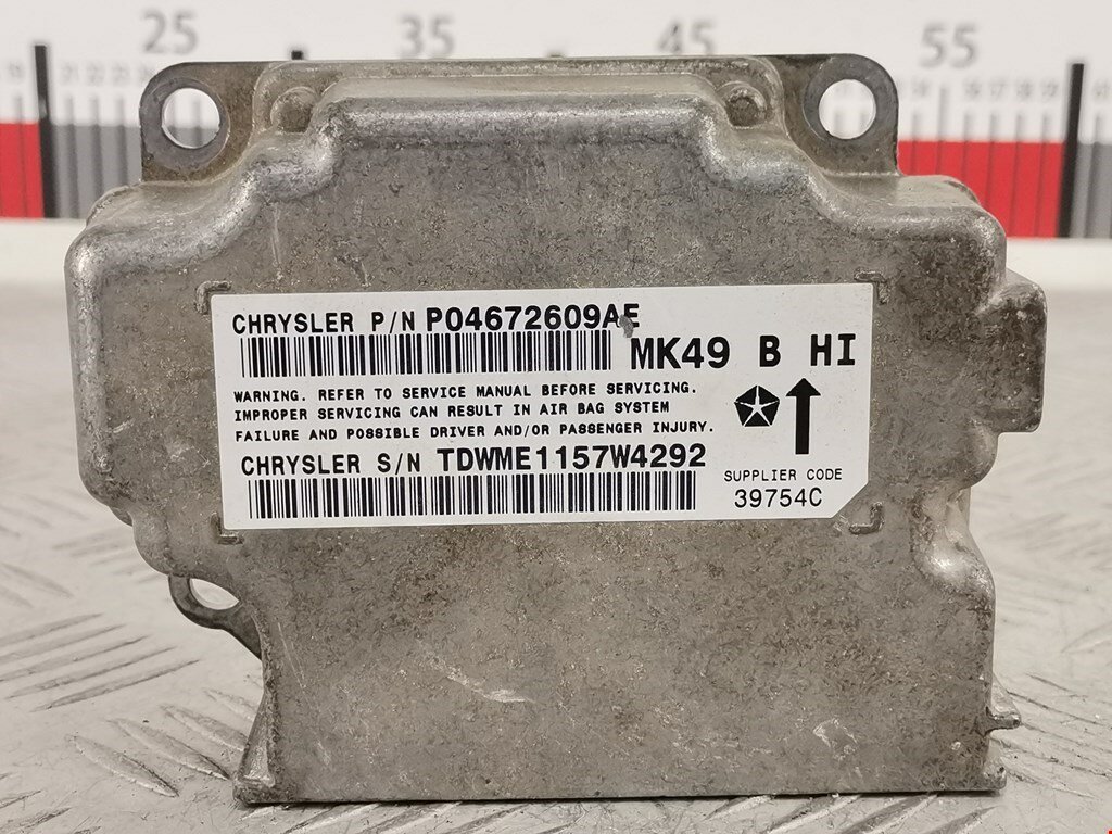 Блок управления Air Bag Jeep Compass 1 (MK) 04672609AE арт. 1427150