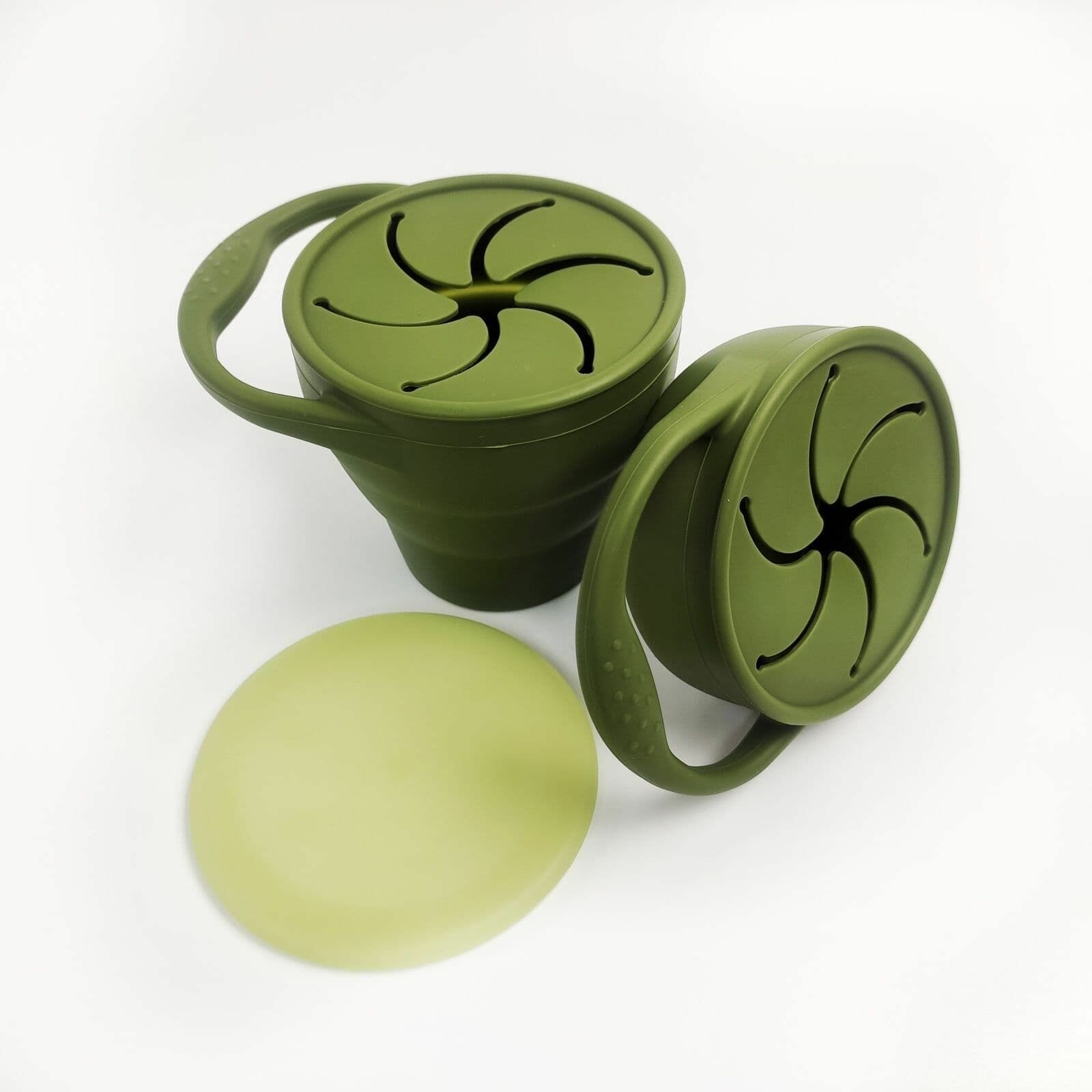 Снечница Снекстакан контейнер для снеков силиконовый детский