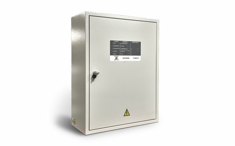 ШУН/В-1,5-03-УК30-R3 Rubezh (1,5кВт) Шкаф управления вентиляторами (380В) и калорифером до 30кВт R3