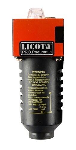 Licota PAP-C614B Лубрикатор для пневмоинструмента, 3/8", усиленный