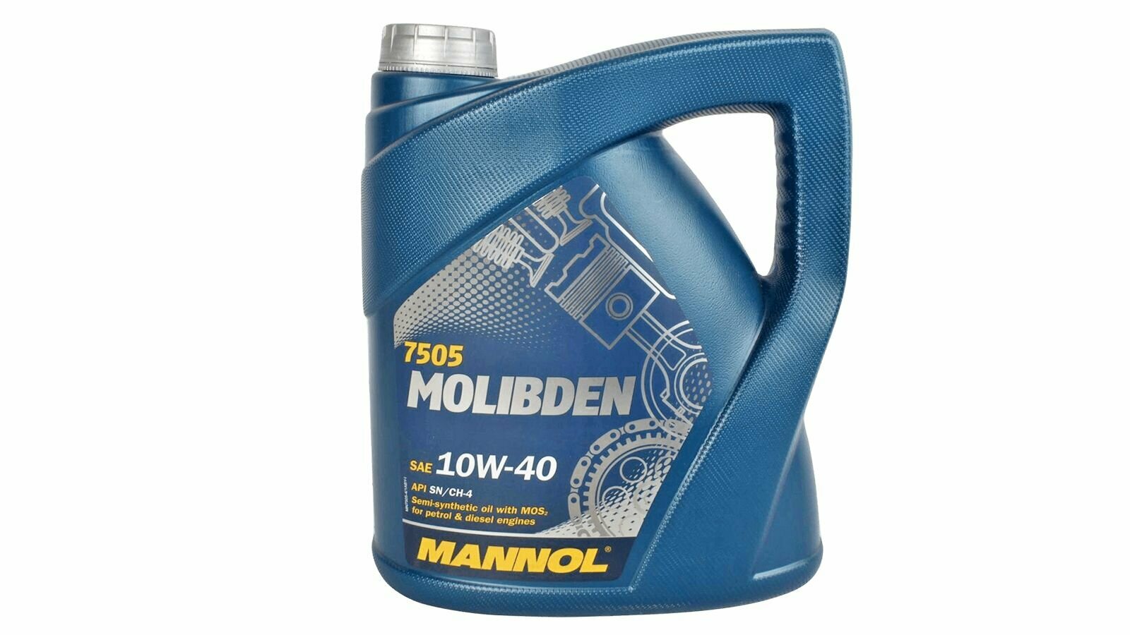 Масло моторное MANNOL MOLIBDEN BENZIN 10W40 4л