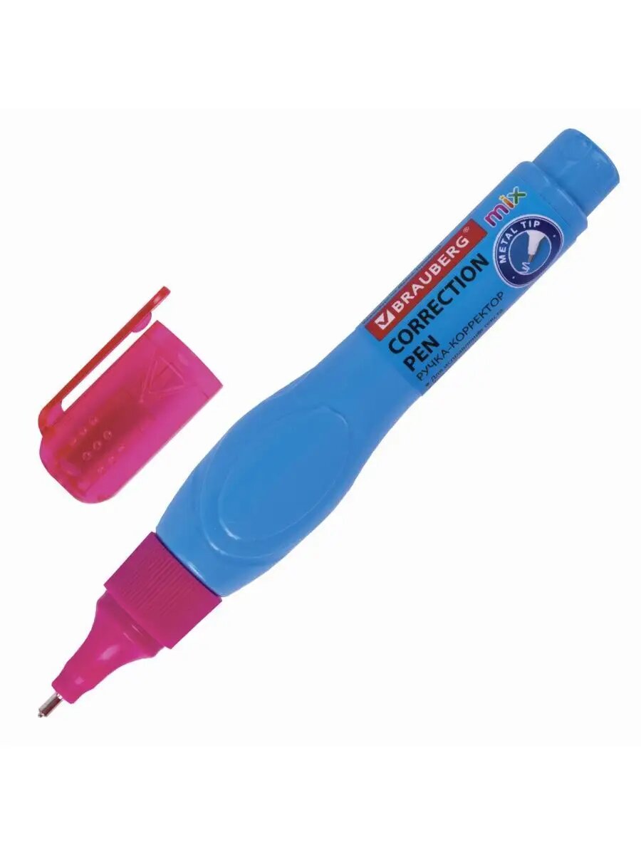 Ручка - корректор канцелярский для школы, замазка, штрих