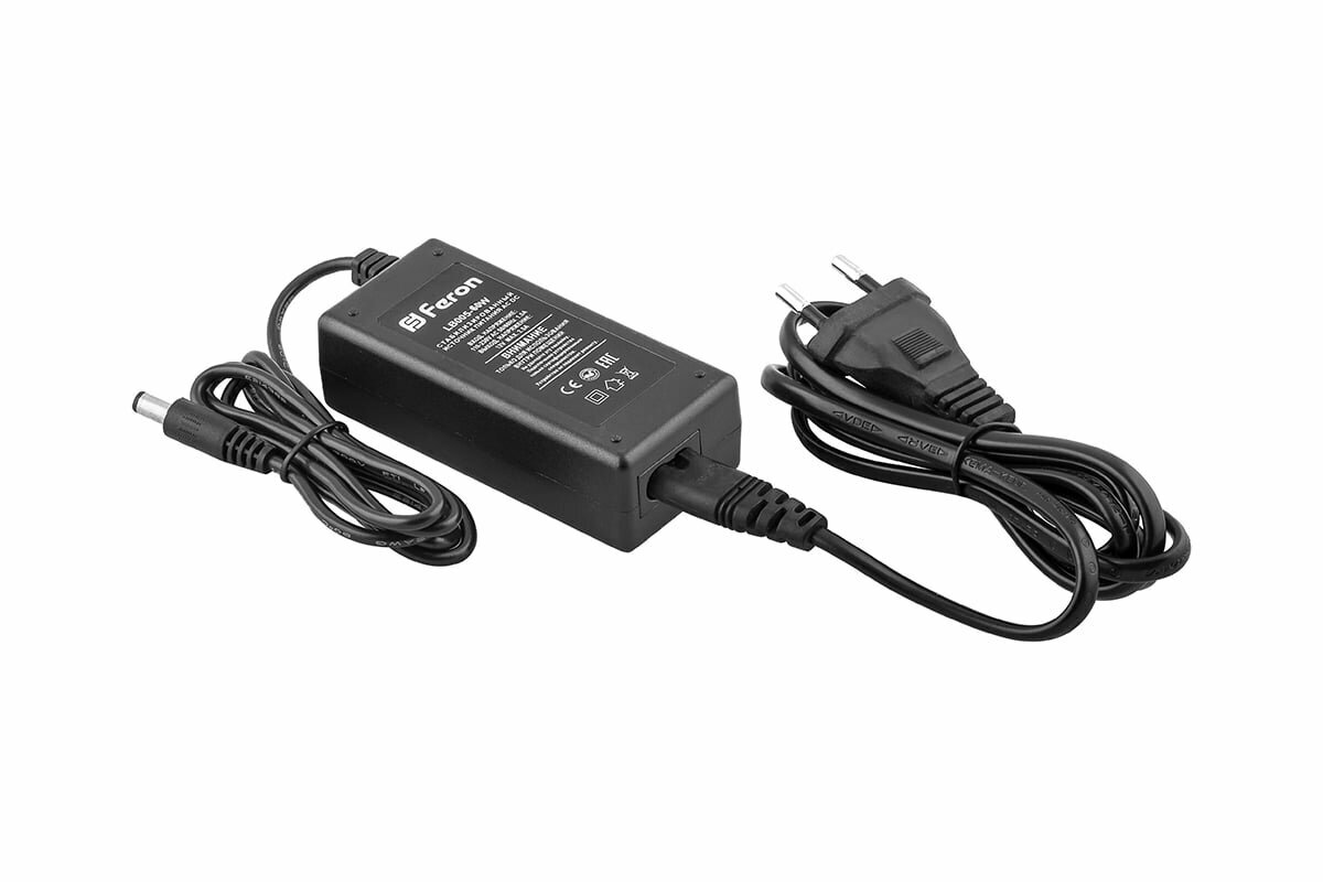 FERON Электронный трансформатор-драйвер для светодиодной ленты 60W 12V LB005 21490