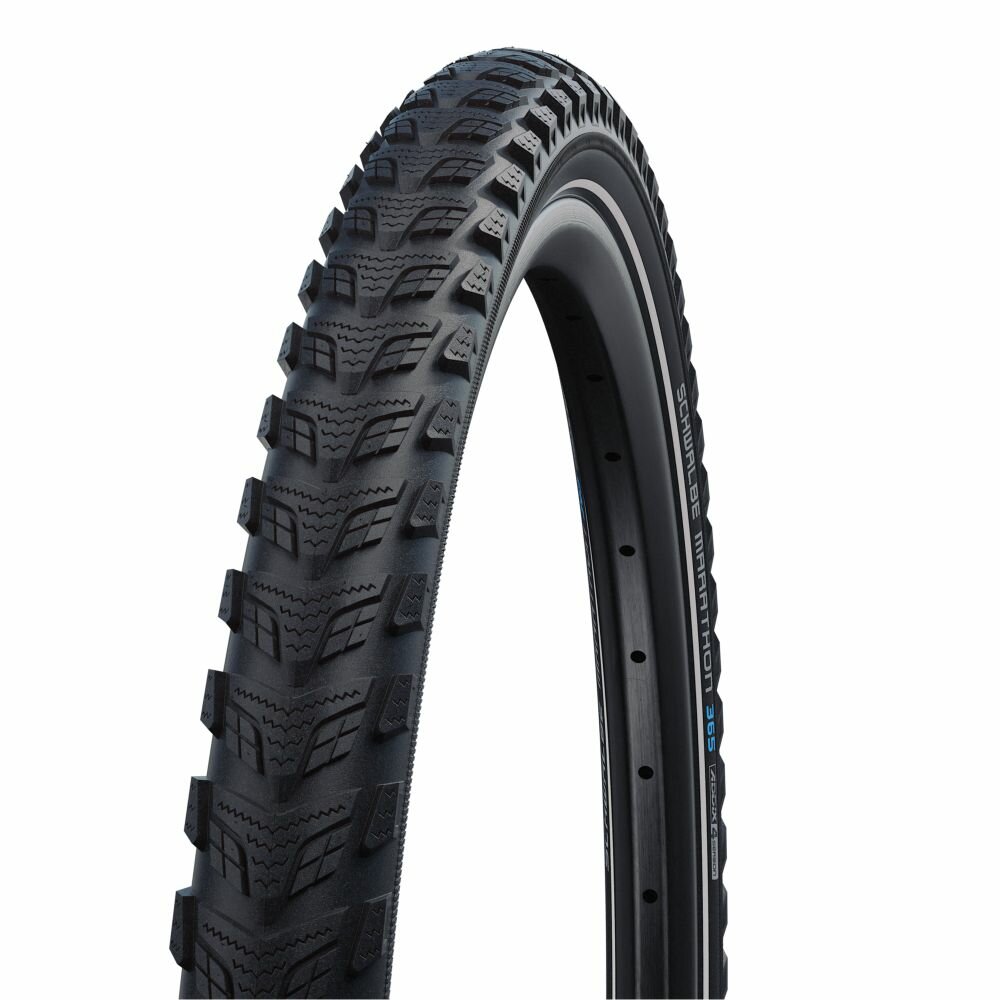 Покрышка для велосипеда Schwalbe MARATHON 365 20x1.50 (40-406) всесезон Perf, GreenGuard, TwinSkin B/B+RT HS475 ADDIX 4S