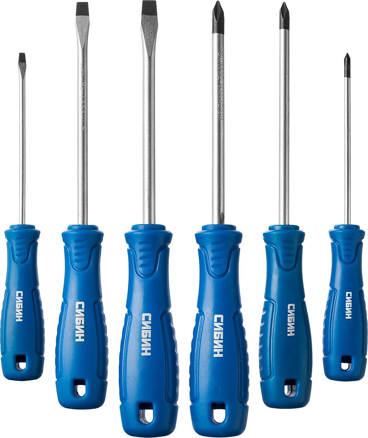 Набор отверток СИБИН 6шт 25086