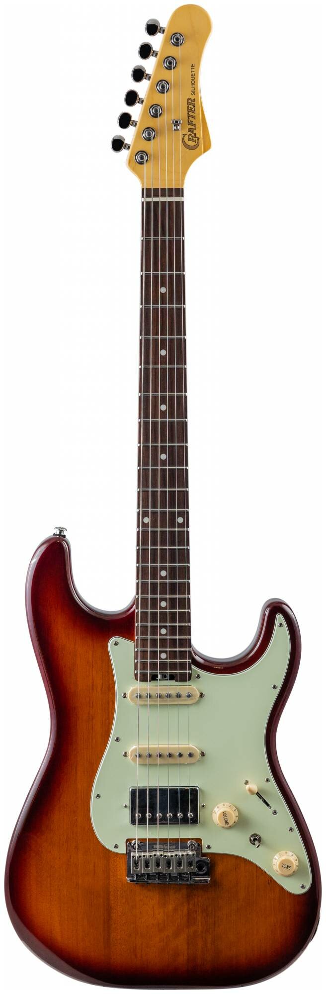 CRAFTER Charlotte (Silhouette) RS Tobacco Sunburst Электрогитара серия Q3