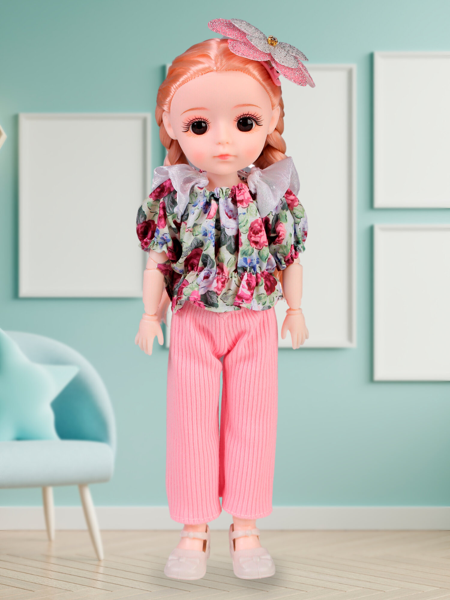 Кукла модельная Little Mania высота 30 см