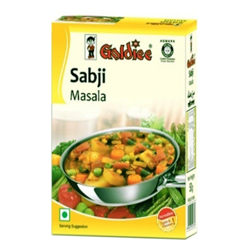 Смесь специй Сабджи масала Голди (Sabji masala Goldiee), 100 грамм