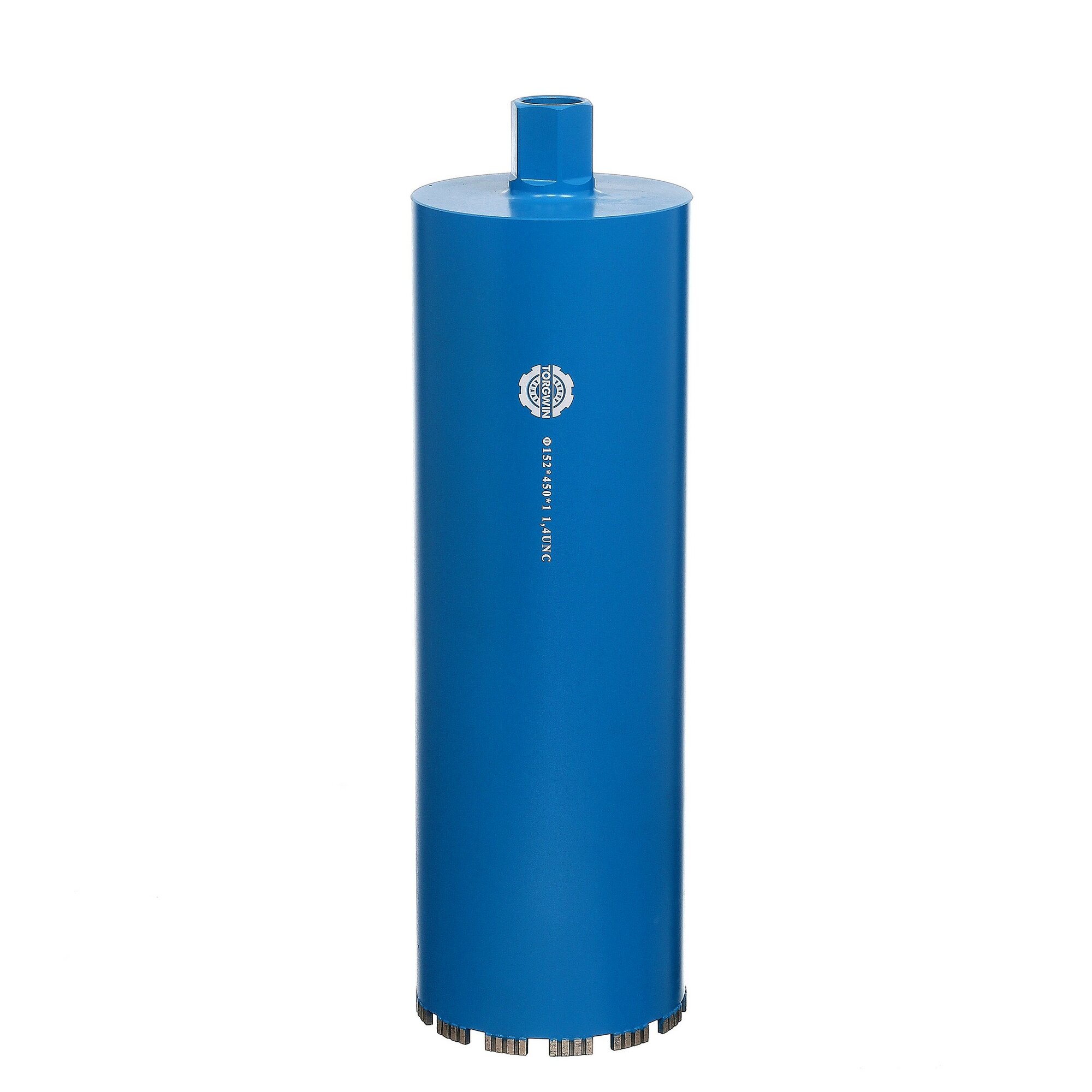 Алмазная коронка по бетону 152*450 ВТ24*4*10*13T TORGWIN T924491